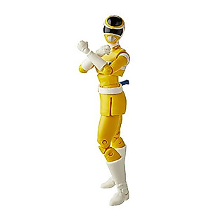 Power Rangers Lightning Collection in Space Yellow Ranger 6-Inch Premium Collectible Action Figure Toy with Accessories