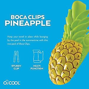 O2COOL Pineapple Boca Clip