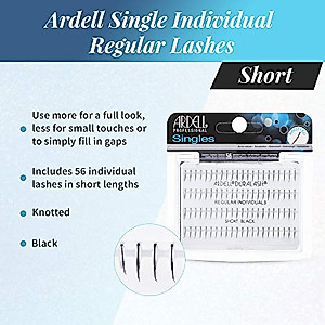 Ardell False Eyelashes Regular Short Black 4 Pack