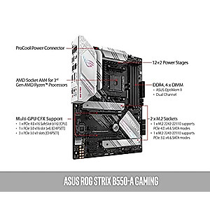 Inland QN322 2TB Gen3 PCIE 3.0 NVMe M.2 2280 SSD + AMD Ryzen 5 5600X Desktop Processor Bundle with ASUS ROG Strix B550-A AMD AM4 ATX Gaming Motherboard