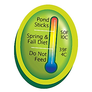 Tetra Pond Sticks, Koi Fish & Goldfish Food, Soft Sticks, Easy to Digest Floating Pond Fish Food, 6.61 pounds