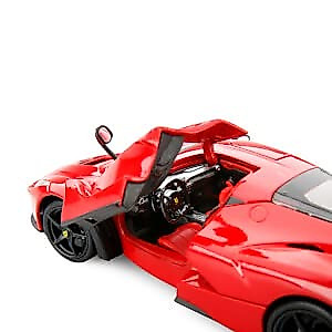 Bburago 1:18 Scale Ferrari Race and Play LaFerrari Diecast Vehicle (Colors May Vary)