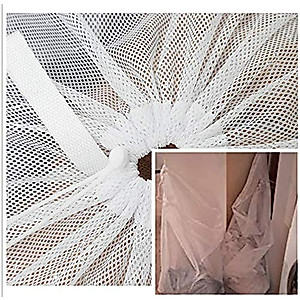 Extra Large Heavy Duty Mesh Laundry Bags Household Storage Bag Commercial Machine Washable Drawstring Netted Wash Laundry Liners For Colleage Dorms,Camp,Factory,Travels,2 Pack