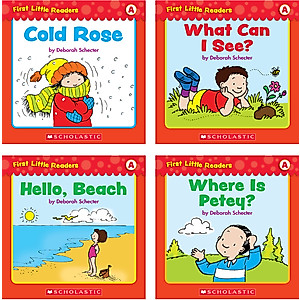 First Little Readers: Guided Reading Level A: A Big Collection of Just-Right Leveled Books for Beginning Readers