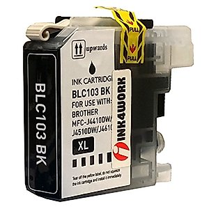 INK4WORK 24-Pack Compatible Replacement for Brother LC103XL LC-103XL Ink Cartridge DCP-J152W MFC-J245 MFC-J285DW MFC-J450DW MFC-J470DW MFC-J475DW MFC-J650DW MFC-J870DW MFC-J875D