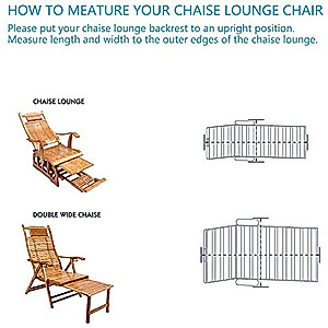 SHEUIMUIYA Waterproof Patio Lounge Chair Cover Heavy Duty Outdoor Chaise Chaise Lounge Covers Chair Covers Patio Furniture Covers Waterproof (L)