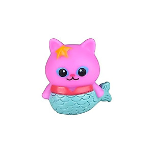 Ten (10) 2" Rubber Bath Toys Animals with Costumes (Cats in Costume)