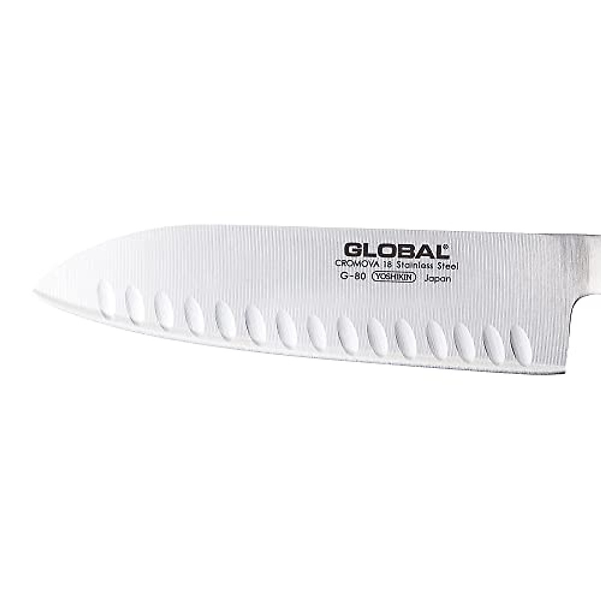 Global 7" Hollow Ground Santoku Knife G 80