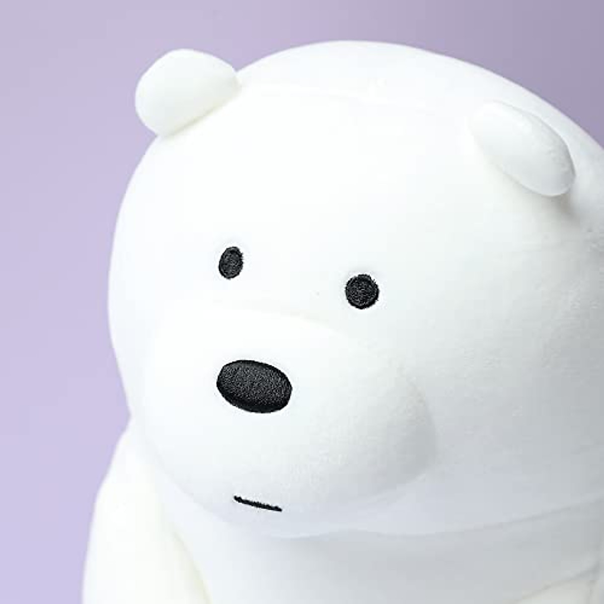 MINISO 11" We Bare Bears Plush Toy - Ultrasoft Stuffed Animals for Kids, Toddlers, Boys, Girls - Cute Kawaii Pillow for Valentine's Day, Christmas - Officially Licensed by We Bare Bears