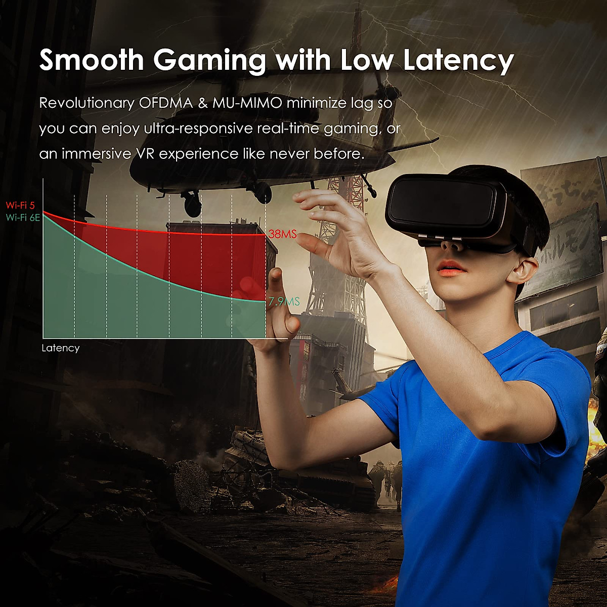 WAVLINK AX3000 6 M.2 WiFi Card,Bluetooth 5.2 NGFF Adapter, Dual-Band (2.4/5Ghz) M2 Wireless Network Card Adapter with OFDMA, MU-MIMO, WPA3, Ultra-Low Latency, Supports Windows 11, 10 (64bit)