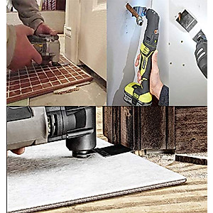 HERKKA 23 Metal Wood Oscillating Multitool Quick Release Saw Blades Compatible with Fein Multimaster Porter Cable Black & Decker Bosch Dremel Craftsman Ridgid Ryobi Makita Milwaukee Dewalt Rockwell