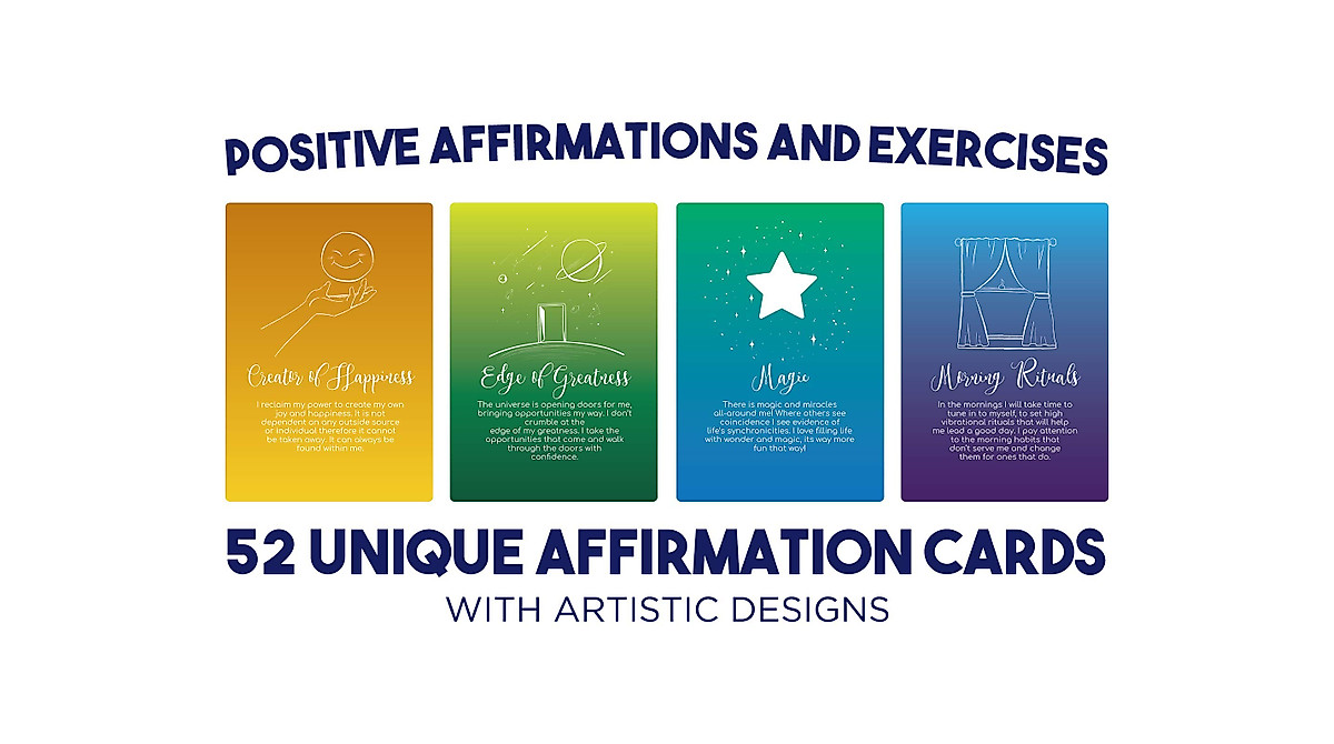 Mindful Messages Affirmation Cards for Stress Relief