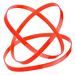 Urethane Band Saw Tires 6" Inch x 3/8" Inch x.095" FOR 3-wheel 10" Craftsman Band Saw Replacement Models: 133.24451 113.244512 & 113.244513 (3-Pack)