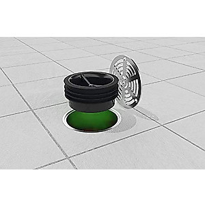 G Green Drain Waterless Trap Seal, 2 Inch
