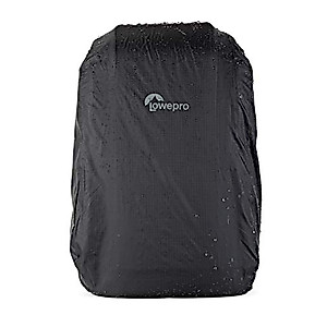 Lowepro ProTactic 450 AW II Black Pro Modular Backpack with All Weather Cover, Camera Bag for Professional Use, for Laptop Up to 15", Backpack for Professional Cameras and Drones, LP37177-GRL, Black