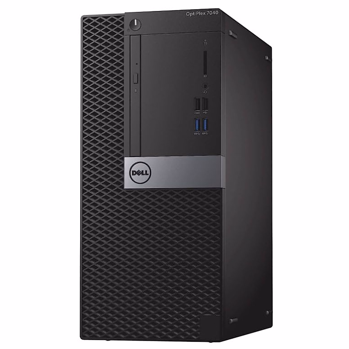 Dell Optiplex 7040 Tower Desktop Computer | Quad Core Intel i7 (3.4) 32GB DDR4 RAM 500GB PCIe M.2 NVMe + 2TB HDD| Windows 10 Professional New 22in LCD Monitor Home or Office PC (Renewed), Black