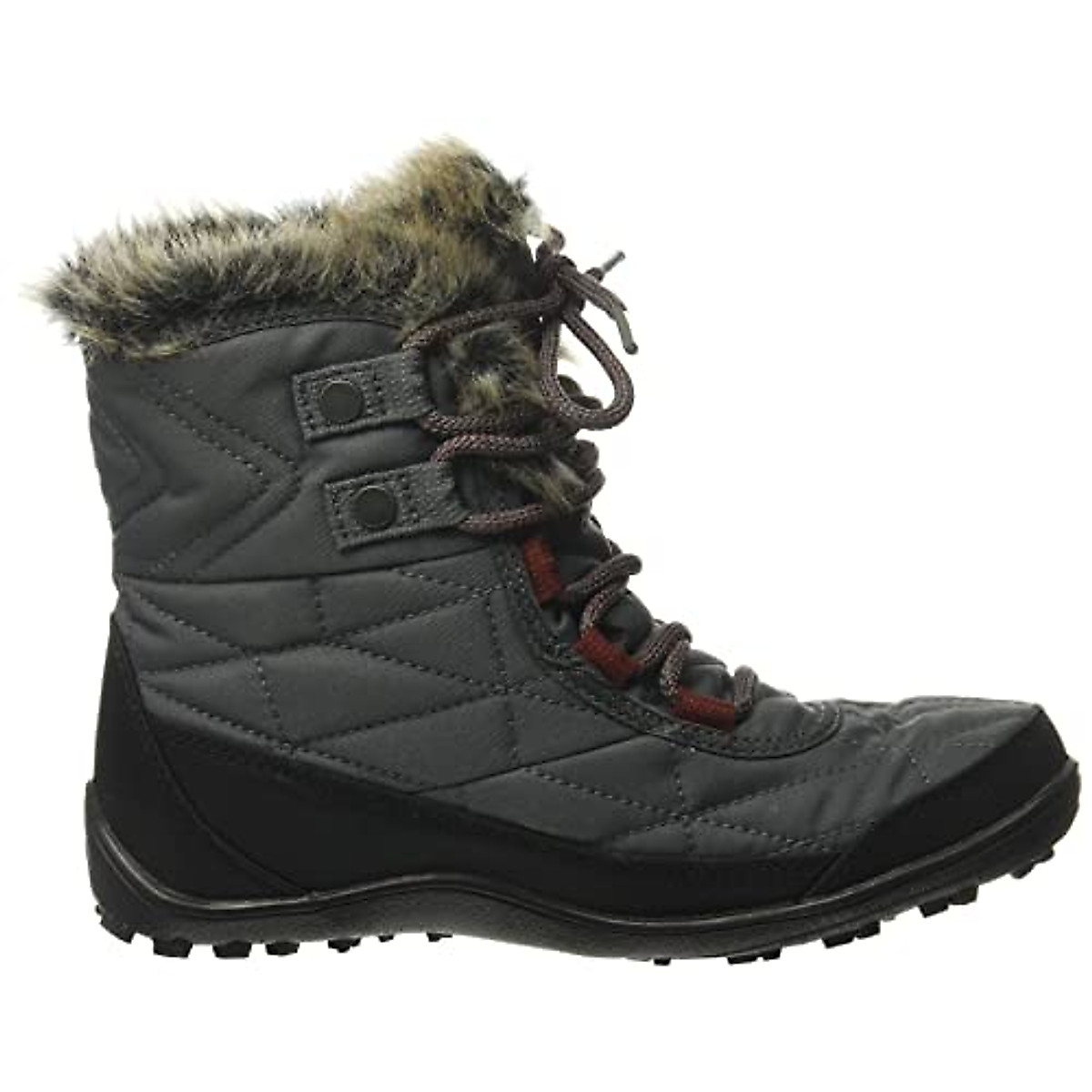 Columbia Women's Minx Shorty III, Graphite/Deep Rust, 8