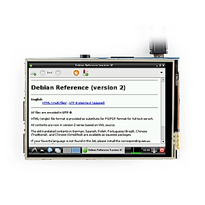 Waveshare 3.5inch Touch Screen, Compatible with Raspberry Pi 5/4B/3B/Zero/Zero W/Zero 2W/Pico/Pico W/Pico WH, TFT LCD, 480x320