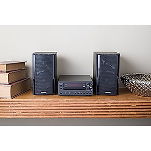 Sharp XL-HF203B Hi-Fi Component Stereo Speaker System with High Resolution Audio