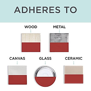 Rust-Oleum Chalked Ultra Matte Farmhouse Red Water-Based Acrylic Chalk Paint 30 oz.