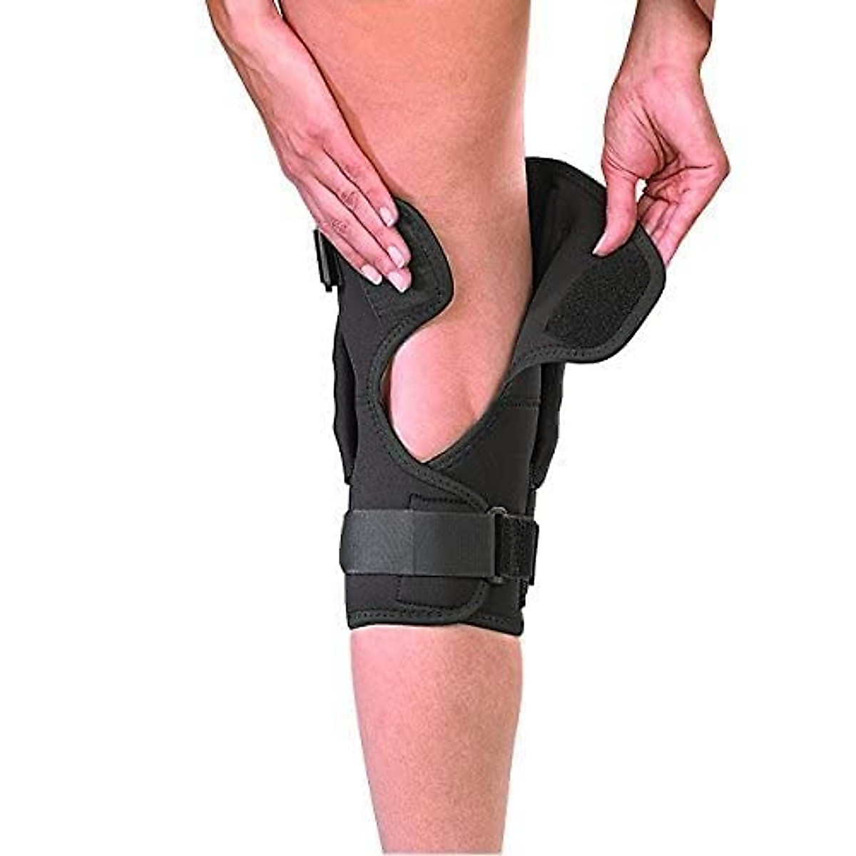 Hinged Wraparound Knee Brace (EA)