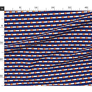 Spoonflower Fabric - Colorado Flag Flags USA United States America Printed on Petal Signature Cotton Fabric by The Yard - Sewing Quilting Apparel Crafts Decor
