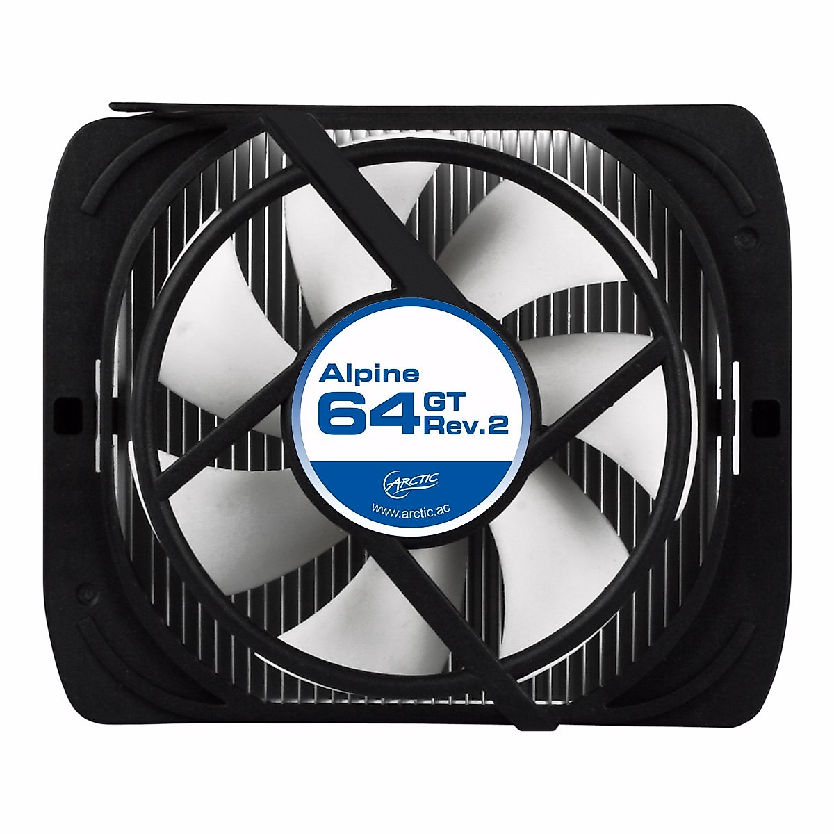 ARCTIC Alpine 64 GT - CPU Cooler for Quietness, Supports AMD AM4/AM3(+)/…, Ultra-Quiet 80 mm PWM Fan (UCACO-P1600-GB01)
