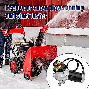 Saree JQ170 Electric Starter for Snowblower, Compatible with mtd cub ca-det Snowblower, Compatible with cub Cadet Troy bilt Snow Thrower, Compatible with 951-10645, 951-10645a, 751-10645, 751-10645a
