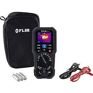 FLIR DM166 Digital Multi-Meter With Built-In Thermal Camera for Electrical Inspection, Automation, Electronics and HVAC