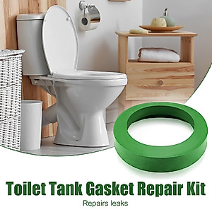 Toilet Tank to Bowl Coupling Kit, Suit for American Standard Champion 4 Toilet Parts AS738756-0070A, Includes Gasket, Bolts and Other Essential Parts for Most 3 Inch Flush Valve Opening Tanks
