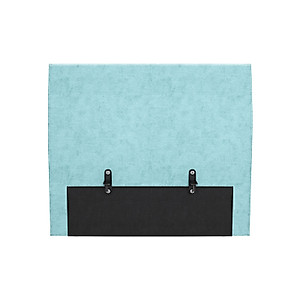 HONBAY Soft Back Frame with 2 Metal Connectors, Backrest Frame for Modular Sofa (Bluish Grey)