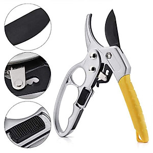 ATAAY Garden Shears Professional Gardening Tools Garden Pruning Shears Secateurs Tools Fr It Tree Pruning Scissors Bonsai Branch Pruners Gardening Secateurs Trimmer Tools,Gardening (Red)