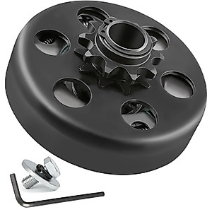 LotFancy Go Kart Clutch 3/4 Bore 10T for #40 41 420 Chain, Predator 212 Centrifugal Clutch, Up to 6.5 HP, Fit for Go Kart Minibike Baja Mini Bike MB165 MB200