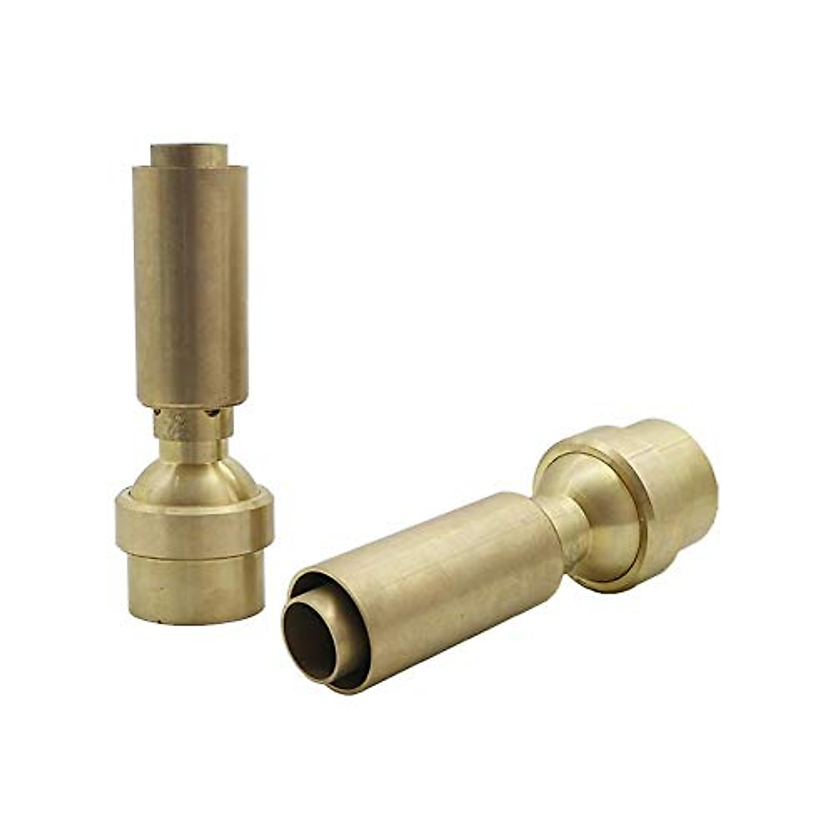LRJSKWZC Garden Sprinkler Air-Blended Sprinklers Garden Landscape Fountain 3/4" 1" 1.5" 2" Brass Adjustable Air Bubbling Water Column Fountain Nozzles (Color : 2 inch)