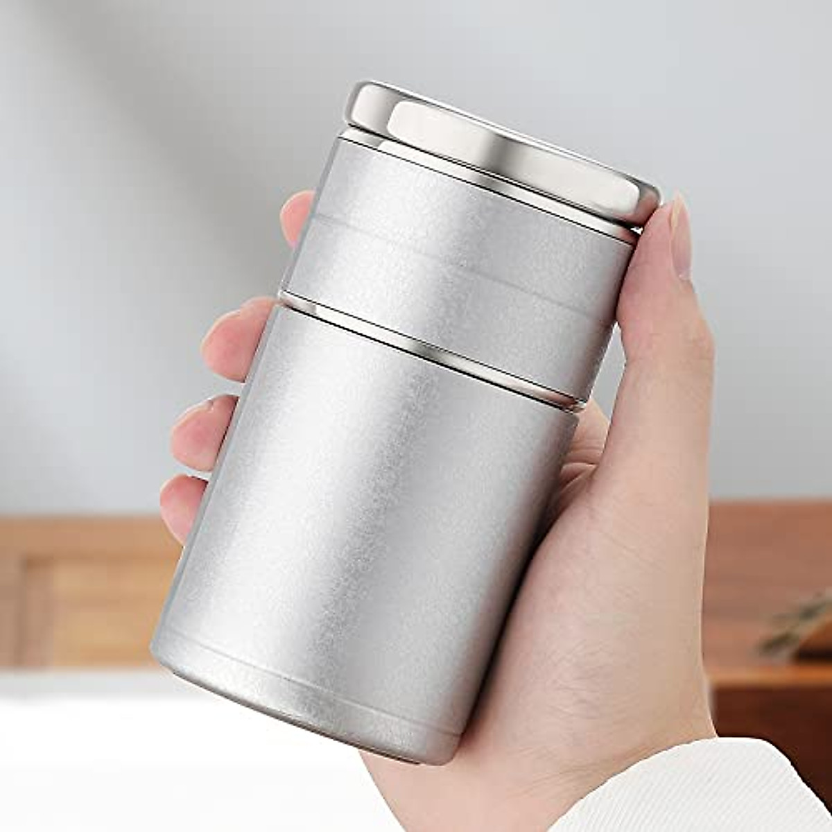 SEASD Portable Thermos Mug Cup 316 Stainless Steel Vacuum Insulation Flask Tea Water Bottle Thermal Thermocup (Color : E, Size : 250ml)