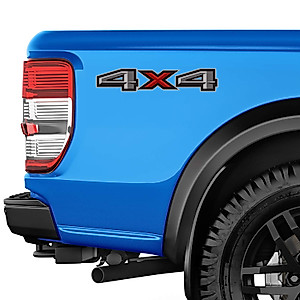 4x4 Decals Stickers for F150 (2015-2020) and F250 F350 (2017-2020) Set of 2 (4x4 Original)