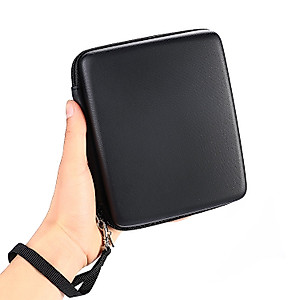 AKWOX Compatible/Replacement for Nintendo 2DS Waterproof Travel Carrying Protectove Case with 8 Game Holders