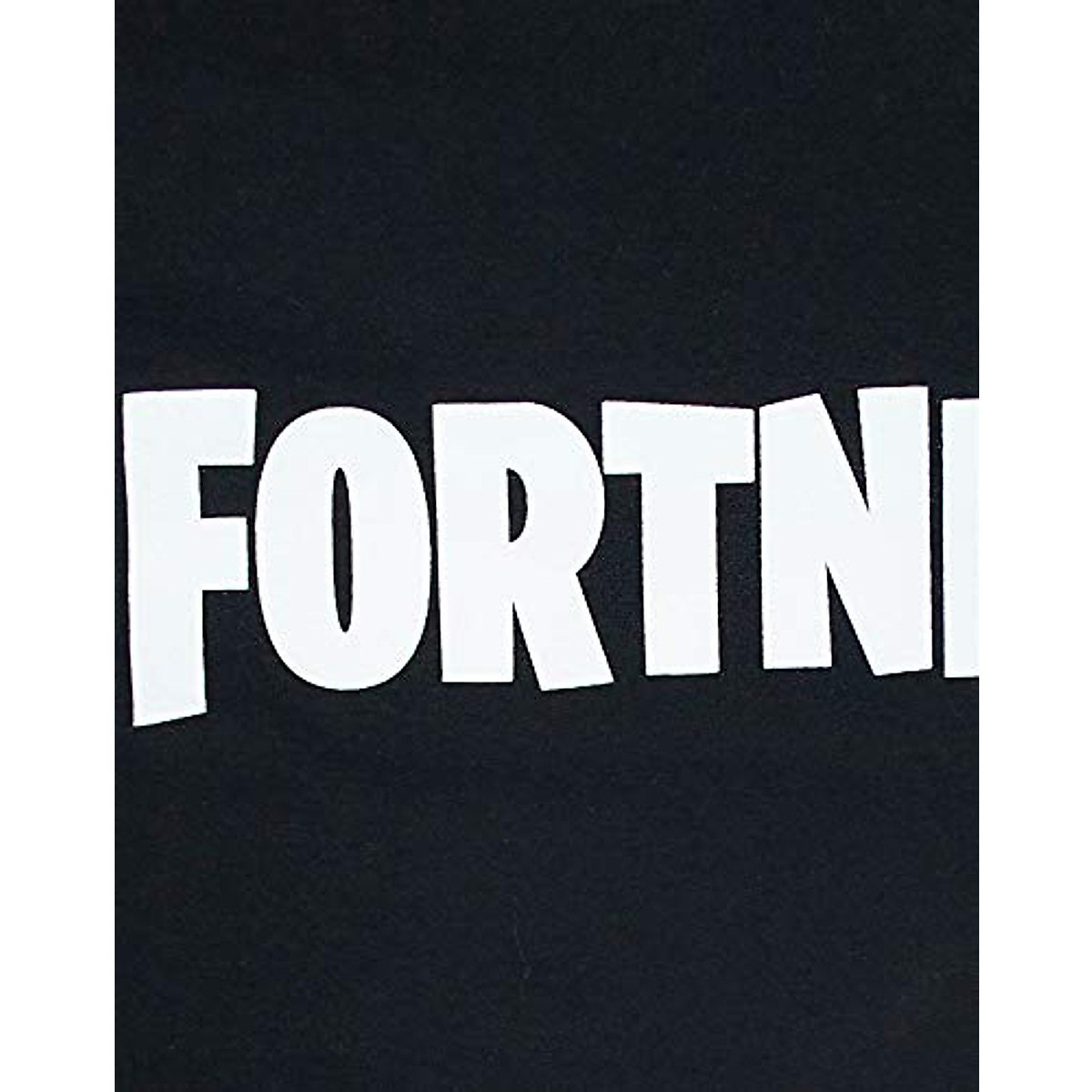 FORTNITE Logo Boys T-Shirt Black Short Sleeved Gamer Top 9-11 Years