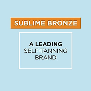 L'Oreal Paris Sublime Bronze Self Tanning Facial Drops with Hyaluronic Acid, Gradual Tan, Fragrance-Free, 1 fl. Oz