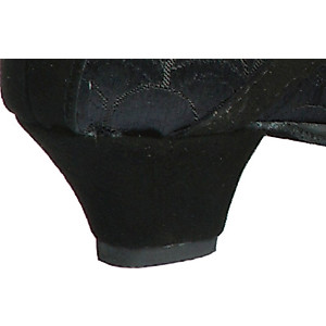 Guaranteed Fit DNI- Rocio 8504 Women's Dance Sneakers (Practice Shoes for Argentine Tango, Ballroom, Latin, Salsa, Swing) (8 USA) Black