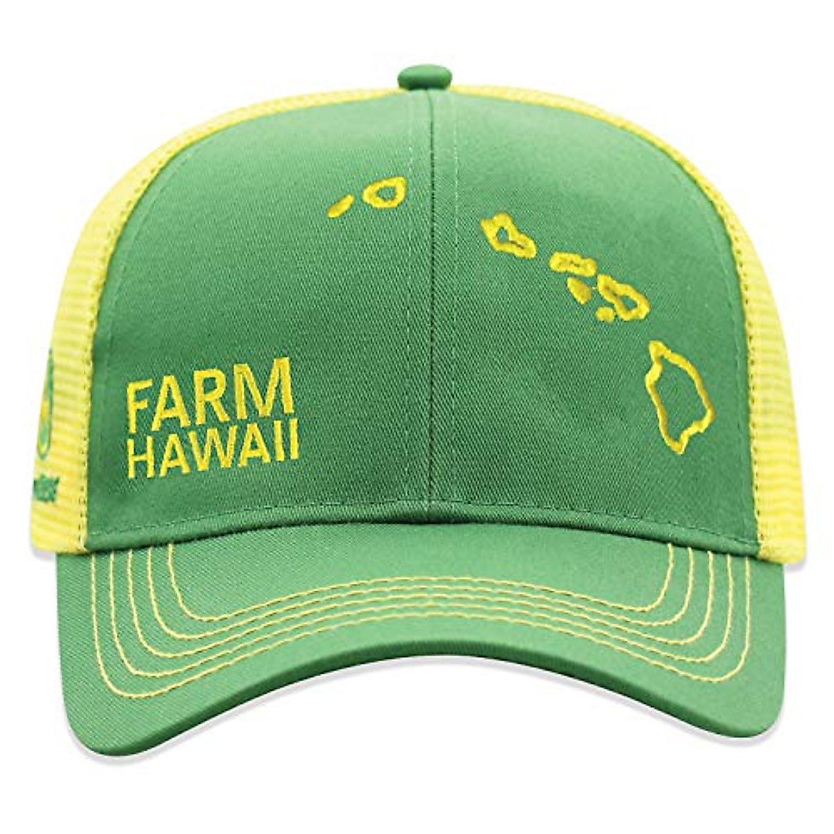 John Deere Farm State Pride Cap-Green and Yellow-Hawaii