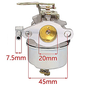Carburetor for Tecumseh 632113A 632113 HS40 HSSK40 Engines MFG 1427 Oregon 50-662 Carburetor - Tecumseh 632113A Carburetor (632113A)