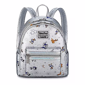 Loungefly Disney Parks Mickey Mouse and Friends Disney100 Mini Backpack