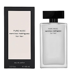 NARCISO RODRIGUEZ Pure Musc for Woman Eau De Parfum Spray, 3.3 Fluid Ounce