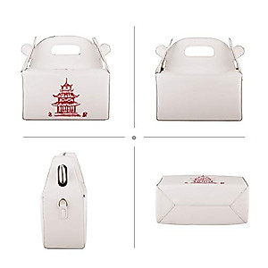 KUANG! Fashion Crossbody Handbags Takeout Box Shoulder Bag Chinese Tower Pu Packing Box Purse for Girls