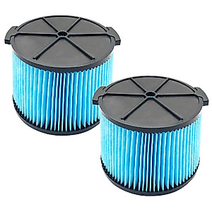 Replacement Filter for Ridgid VF3500 3-Layer Wet/Dry 3-4.5 Gallon Portable Vacuum Compatible with WD4050 WD4070 WD45-2 Packs