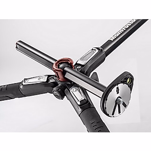 Manfrotto 190XPRO Carbon Fiber 3-Section Tripod (MT190CXPRO3),Black