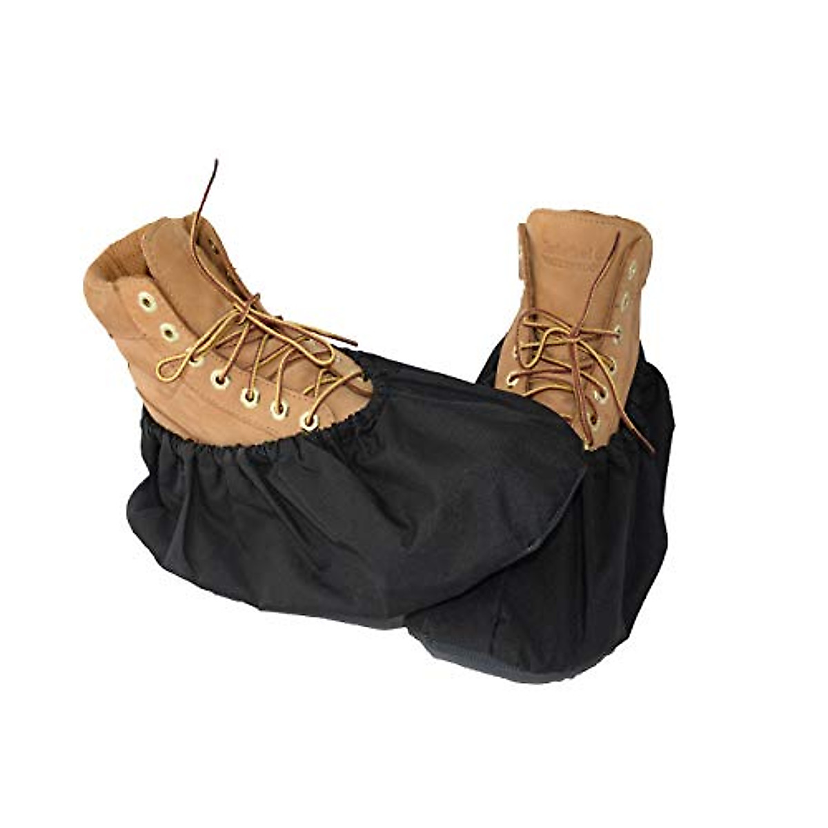 2 Pairs Non Slip waterproof Reusable shoe Covers for contrators and Carpet Floor Protection, Machine Washable. X-LARGE