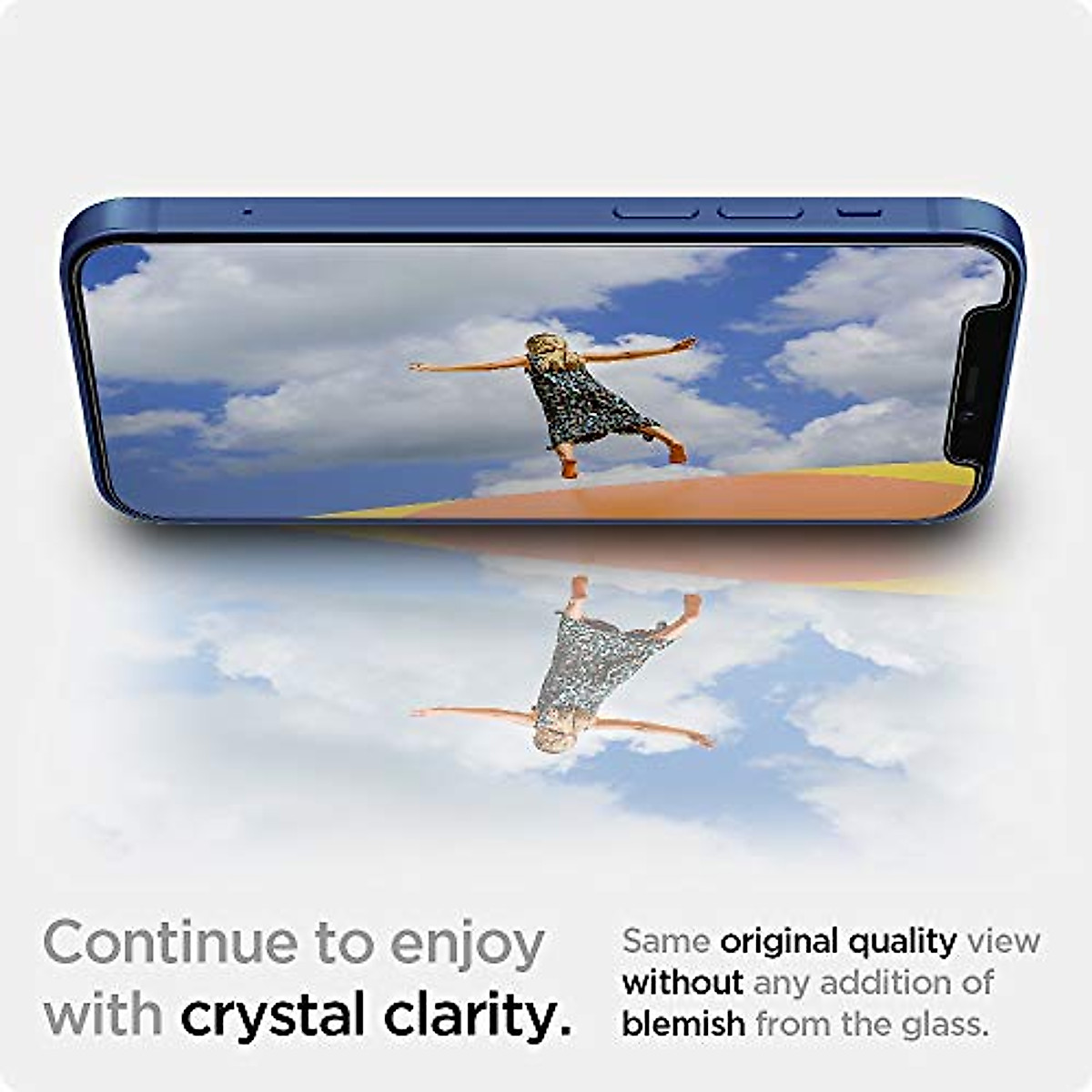 Spigen Tempered Glass Screen Protector [GlasTR EZ FIT] designed for iPhone 12 Mini (2020) [5.4 inch] [Case Friendly] - 2 Pack