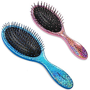 MagicSpell pro 2 brush set for all hair types (Shiny Blue & Pink)
